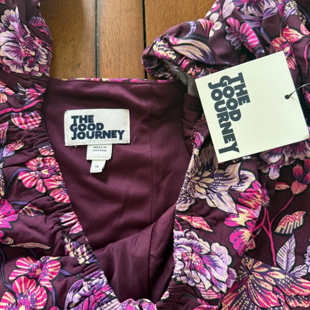 The Good Journey | Dresses | The Good Journey Nordstrom Floral Puff ...